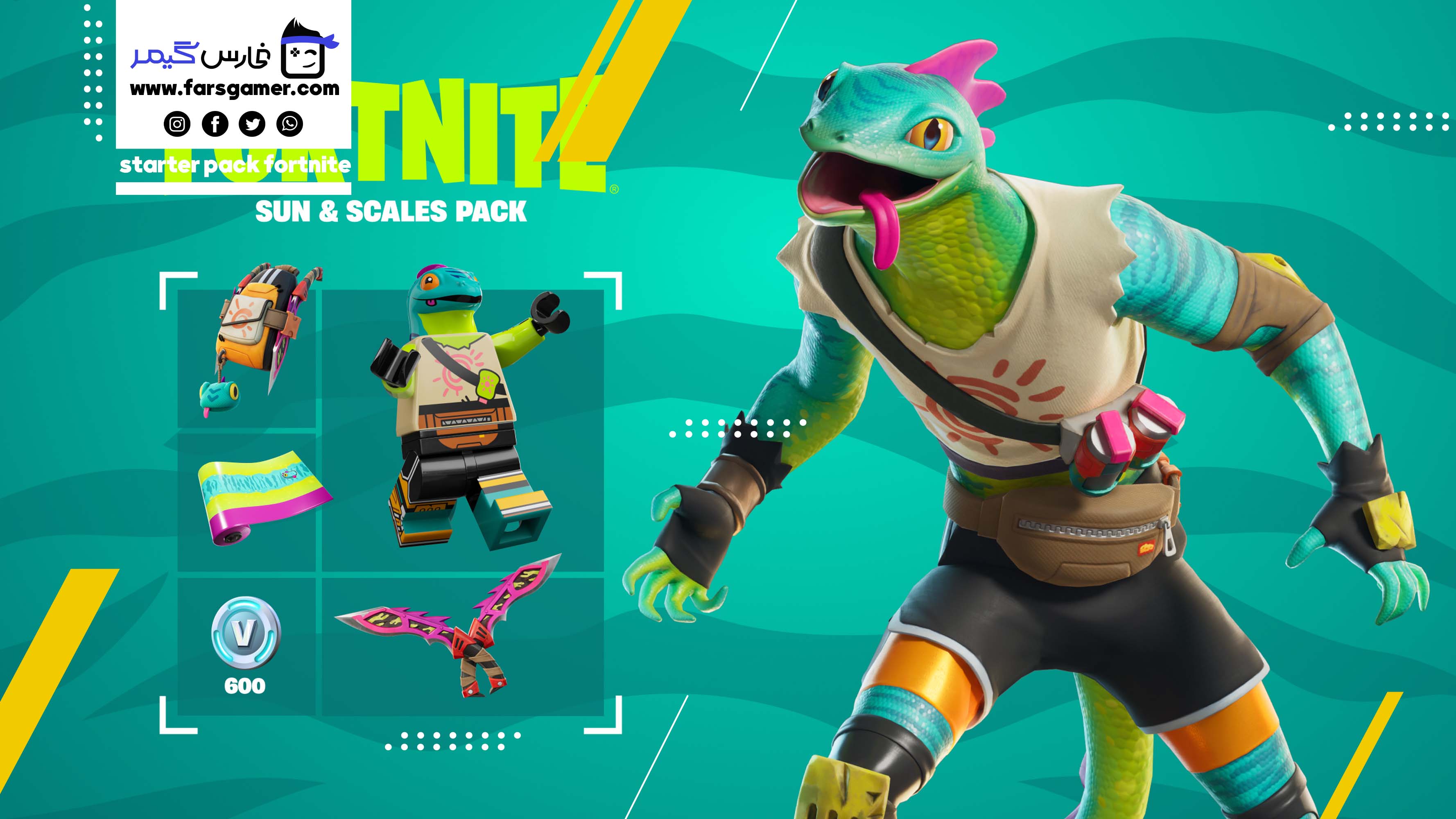 خرید استارترپک | Sun & Scales Pack - فارس گیمر